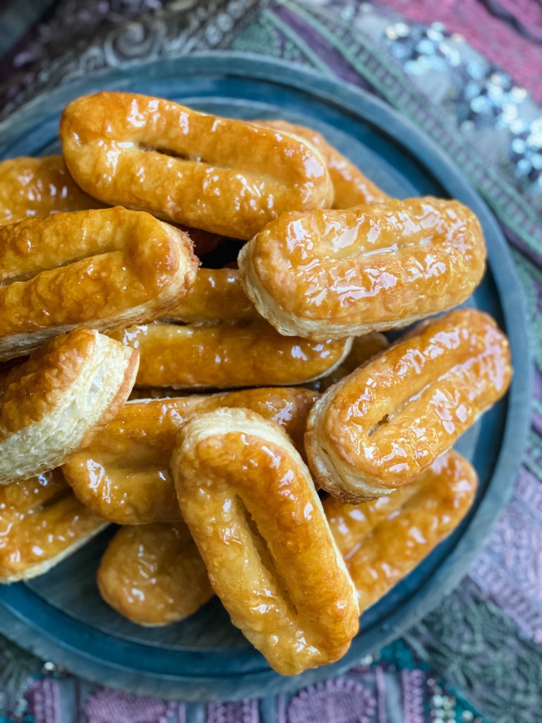 Easy Vegan Persian Zaban Puff Pastry - Plant-Based Persian